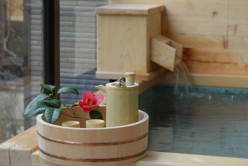 tokyo weekender sake in onsen set okunoin hotel tokugawa