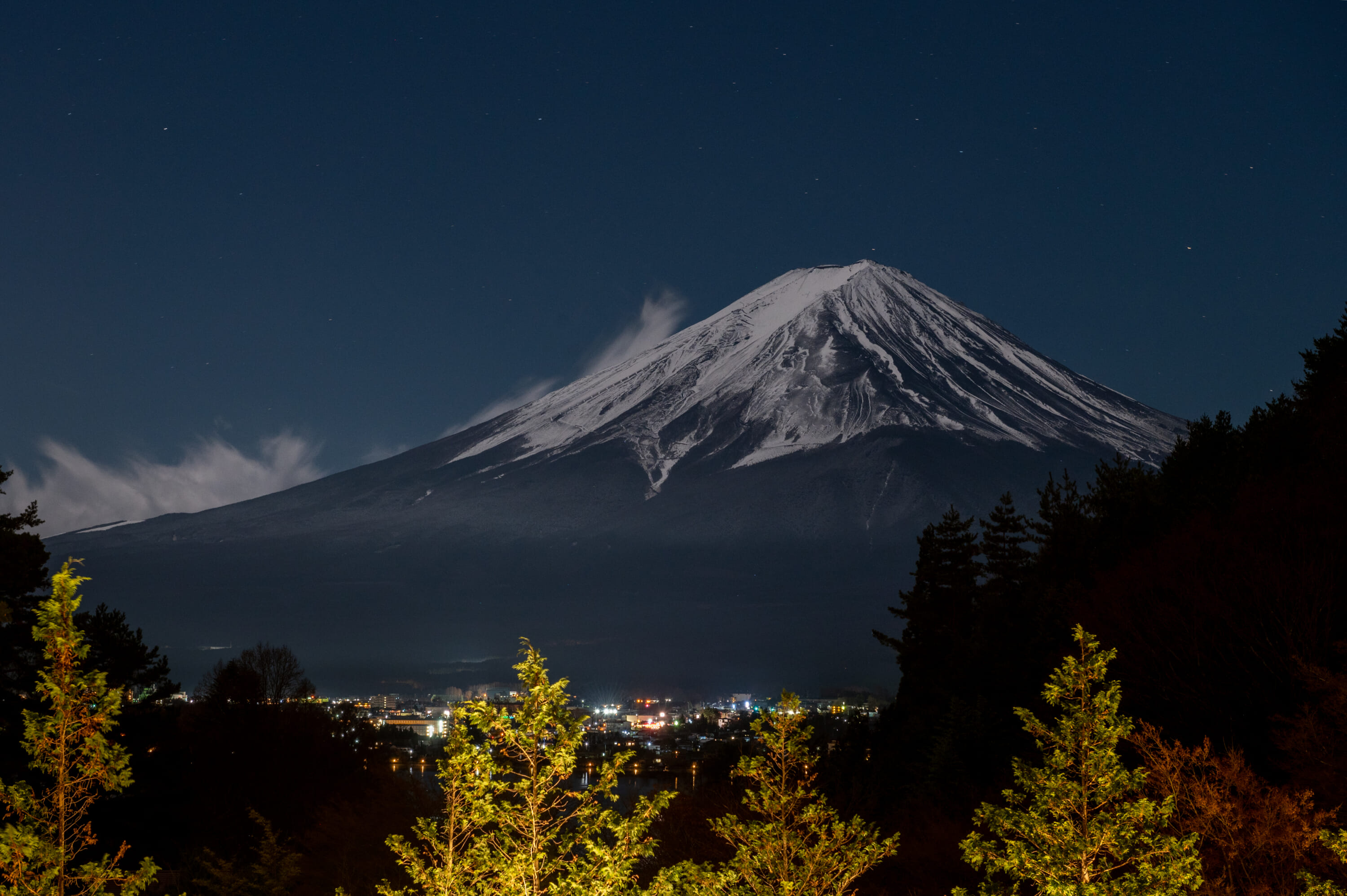 FUFU Kawaguchiko Mount Fuji at Night Tokyo Weekender