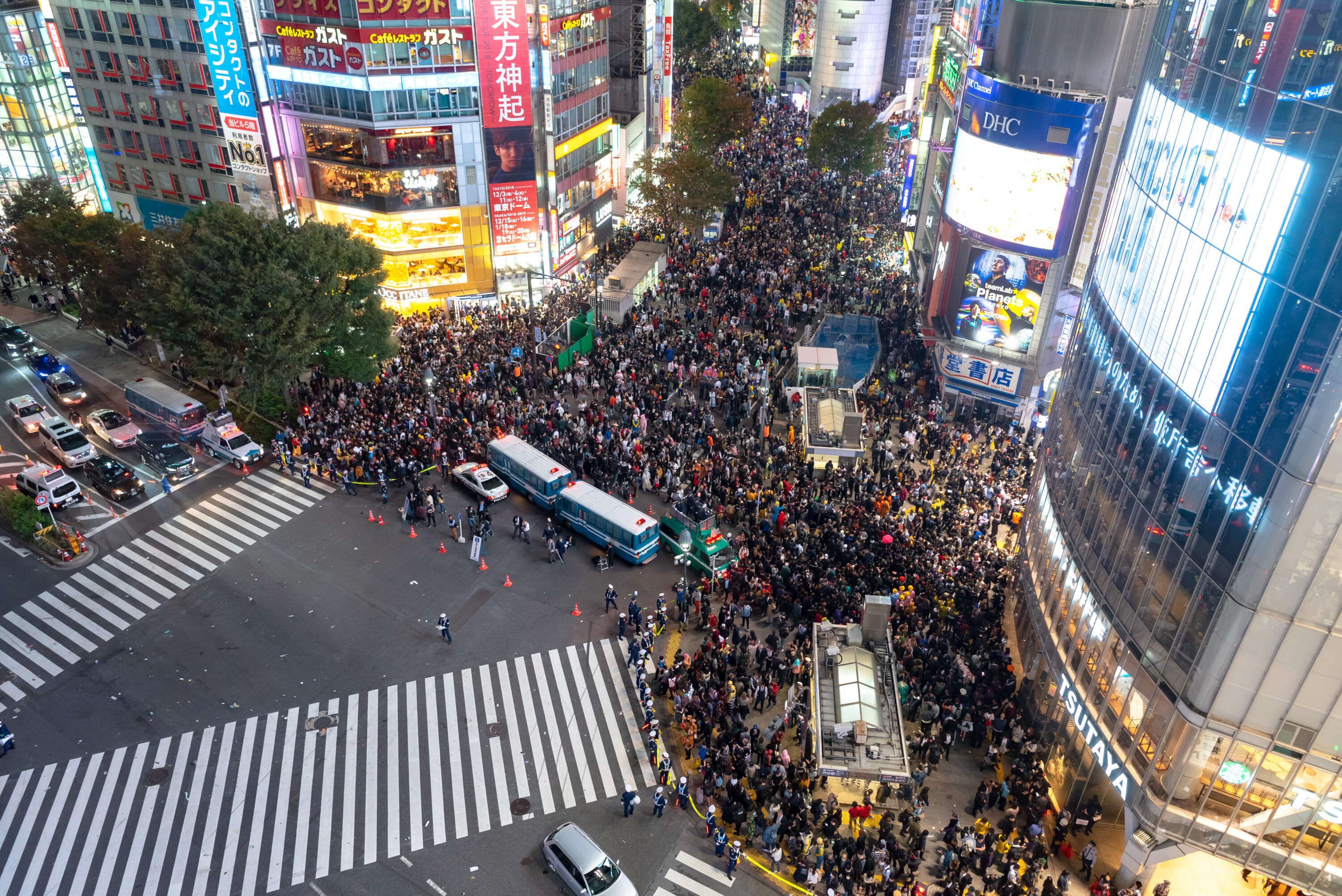 Tokyo,,Japan,Oct,31,,2018,-,Unbelievable,Crowd,Of,People