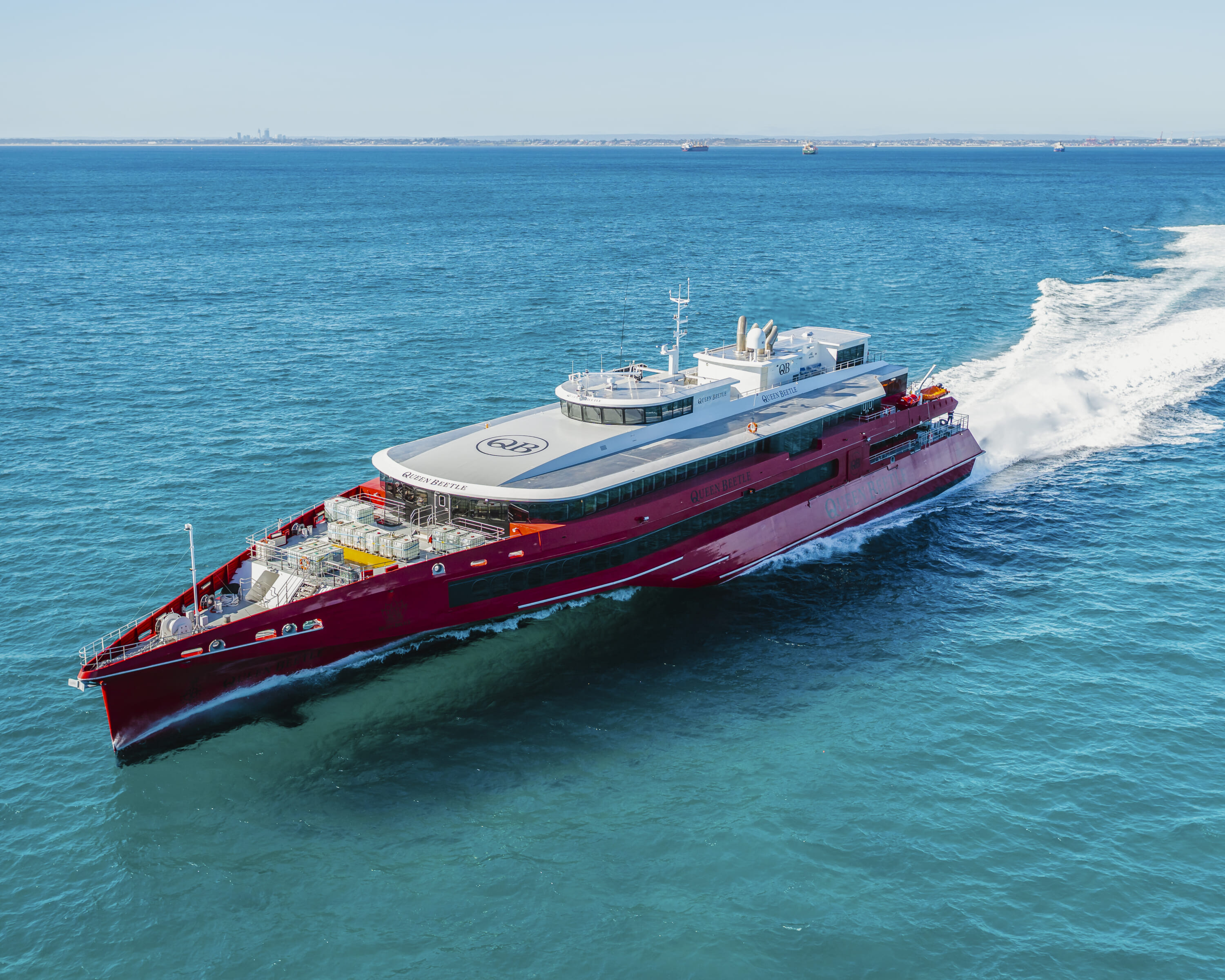 From Fukuoka to Busan on the Queen Beetle