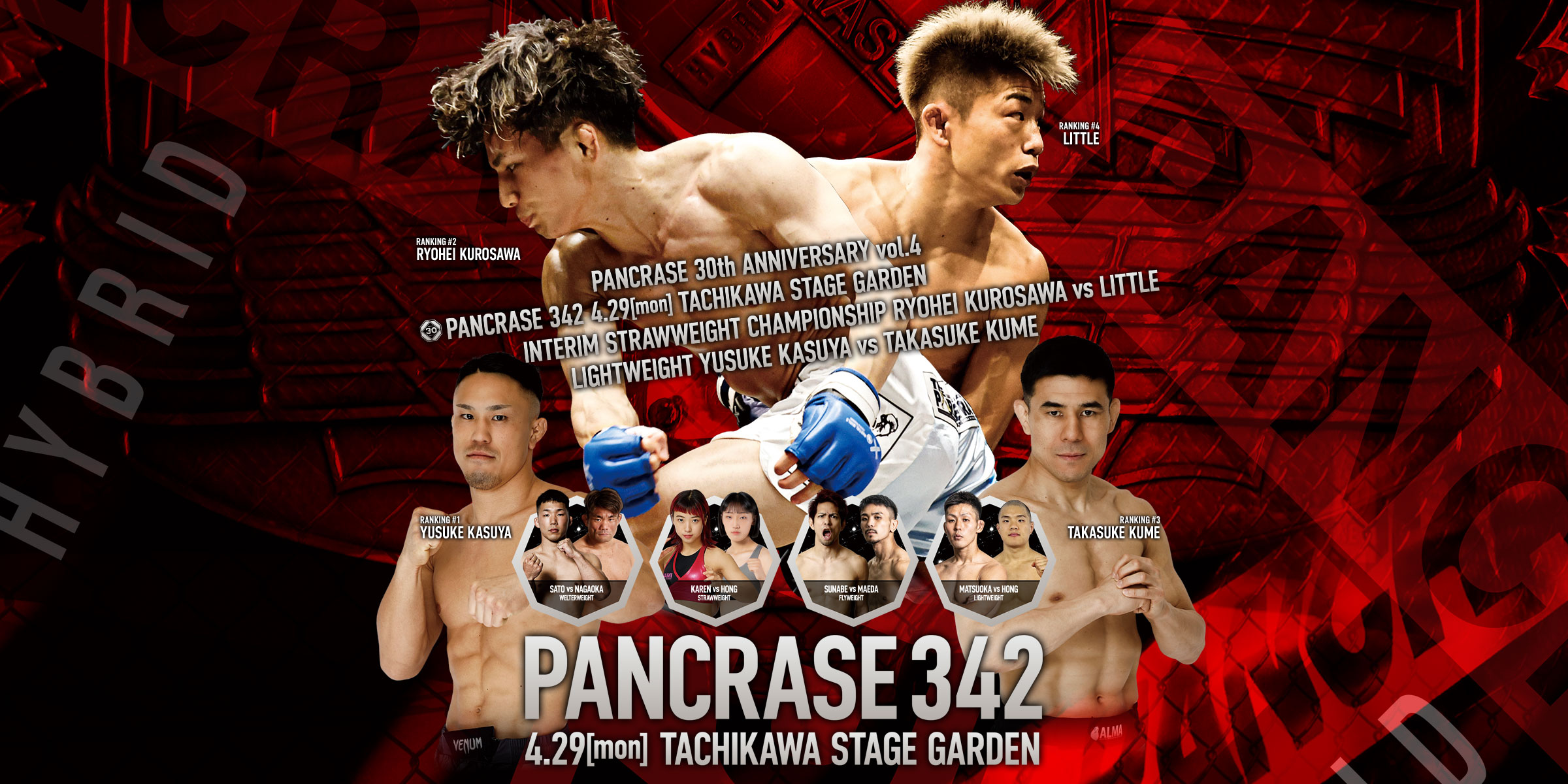 PANCRASE 342 MMA Event