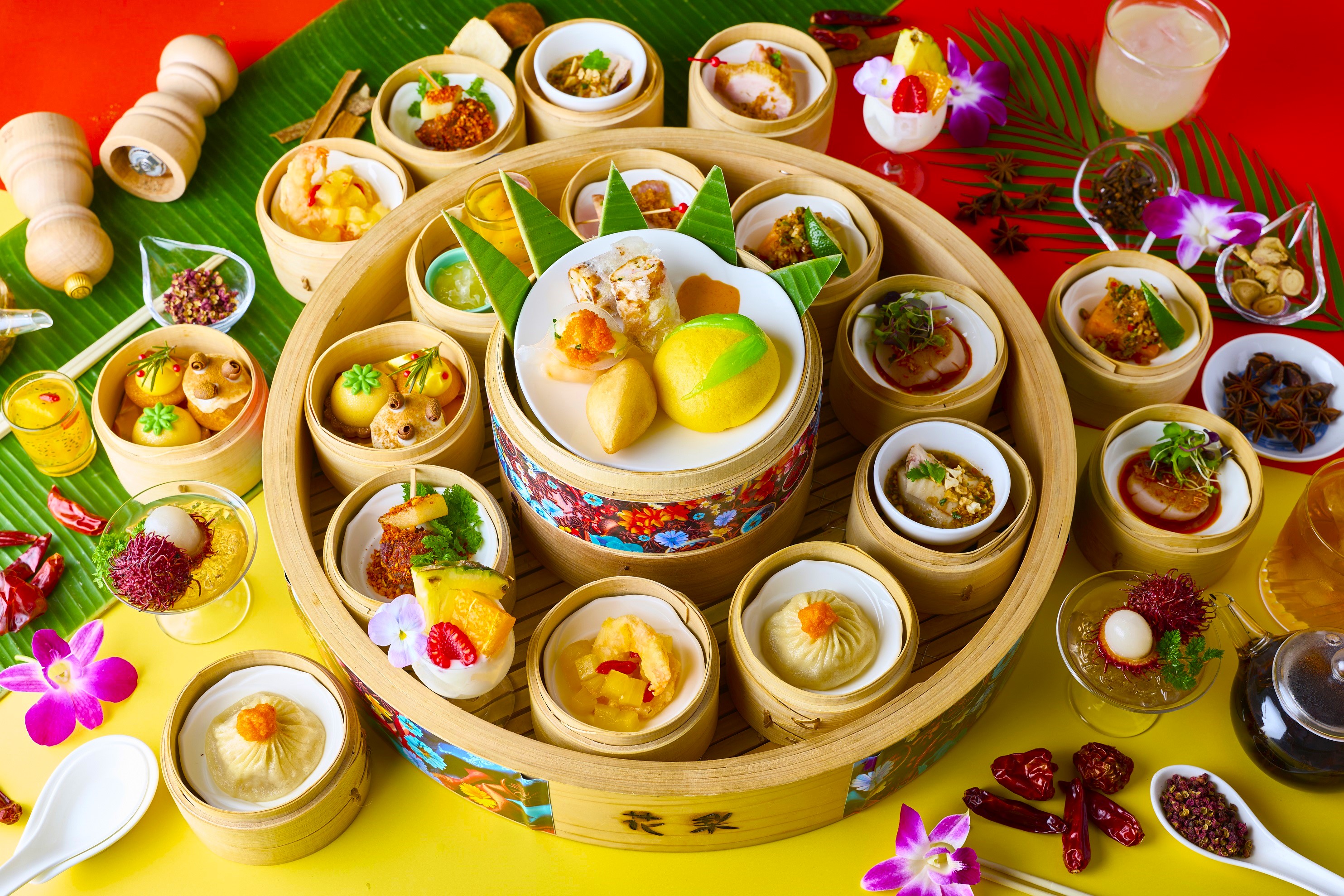 Asian Spice Afternoon Tea: A Feast of Spices and Dim Sum